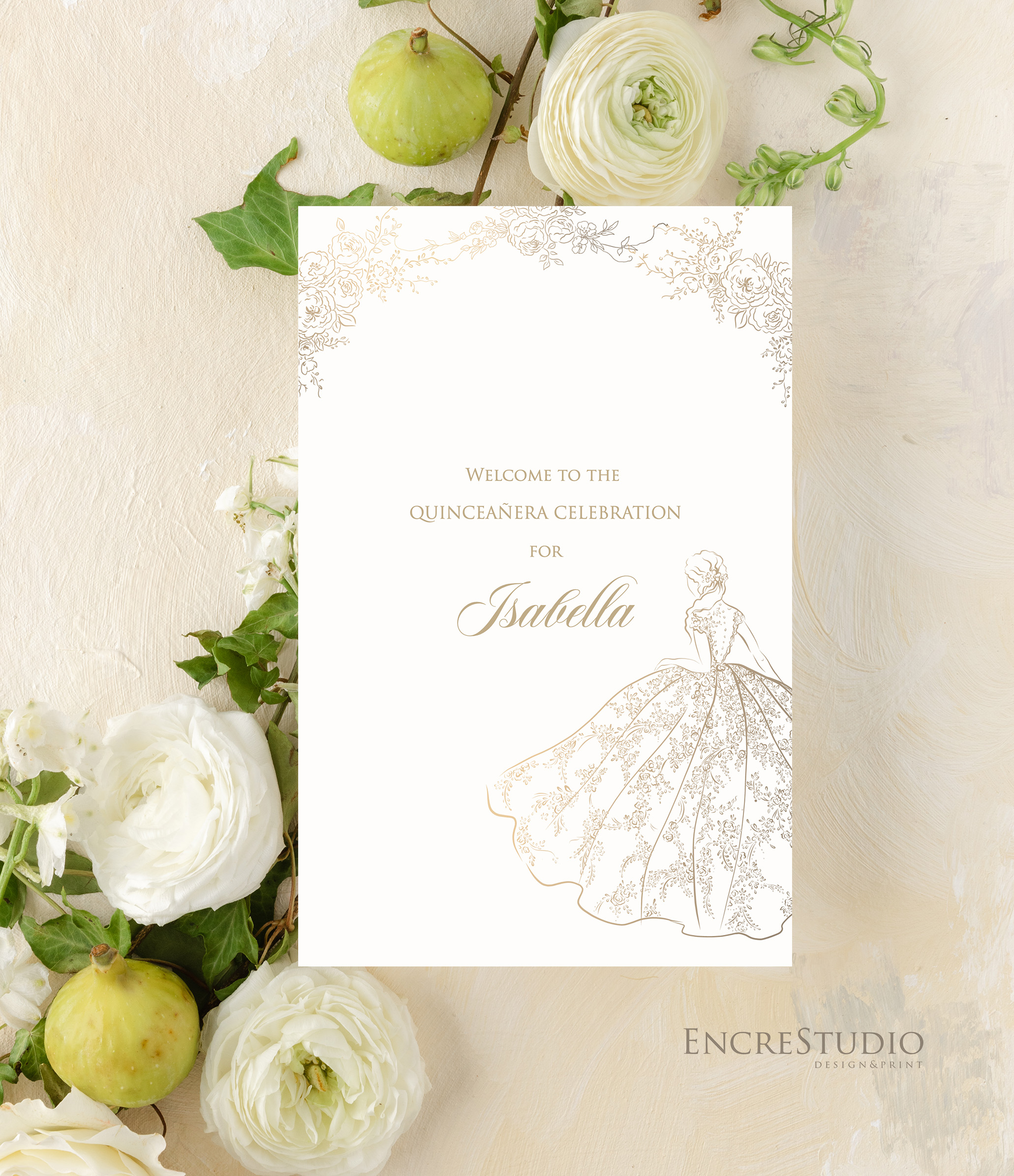 Editable Quinceanera Program template, Sweet sixteen birthday - Purple ...